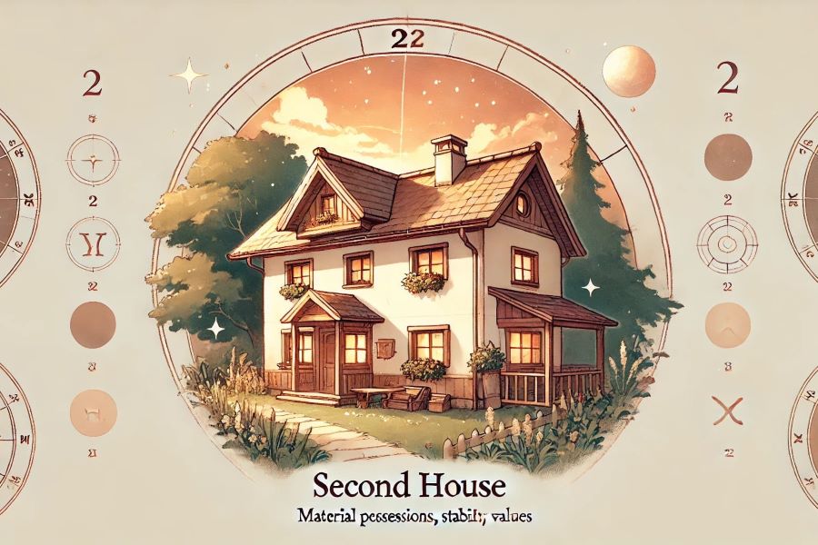 Nhà 2: Tài Sản, Giá Trị Cá Nhân Và Sự Ổn Định | Astroreka
